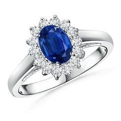 Oval Cut Burmese Sapphire Ring – HarryChadEnt.com